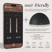 LACEVO S70 in bra breastpump set